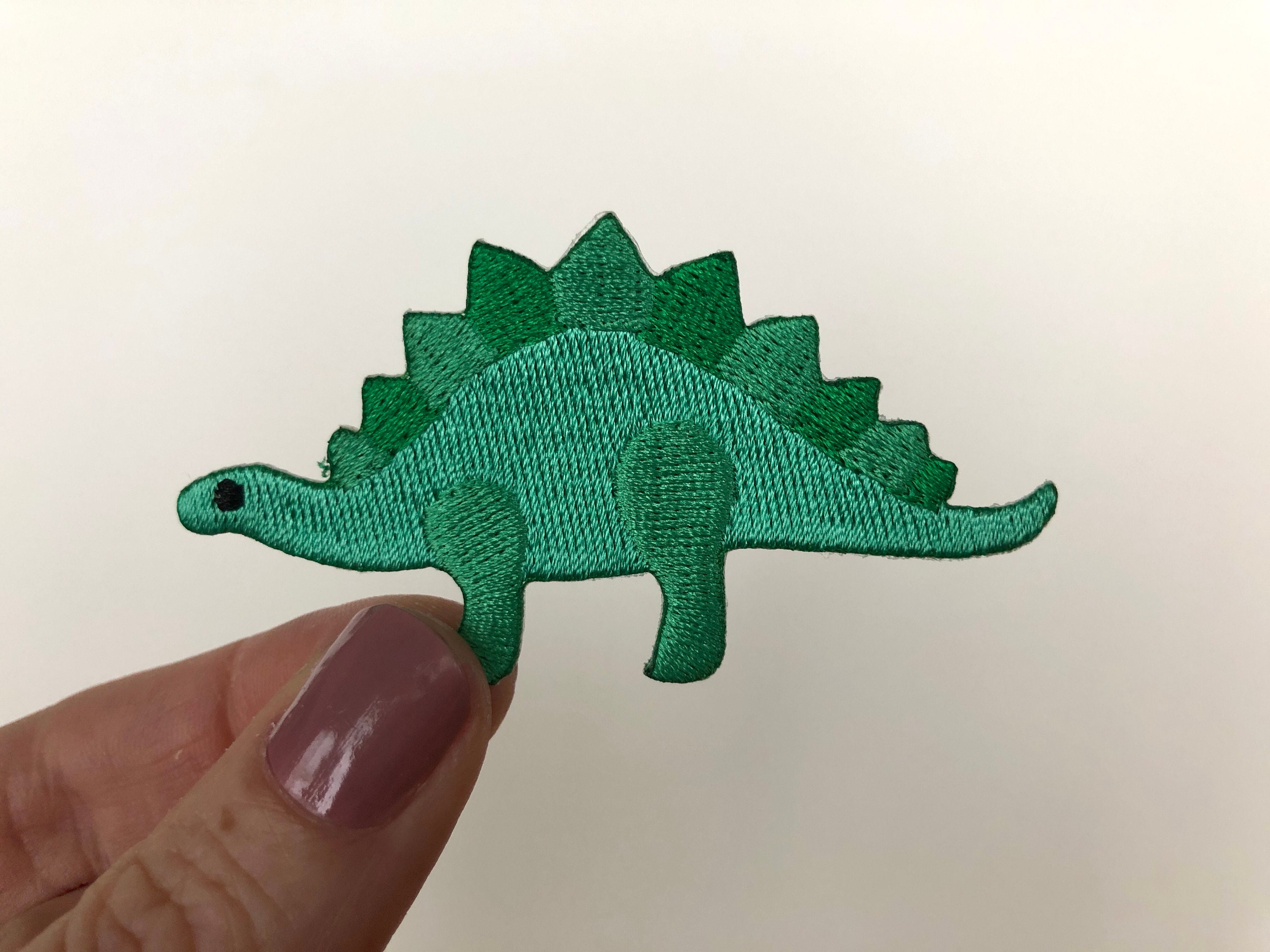 Dinosaur Iron on Patch Dinosaur Embroidery Patch Dinosaur | Etsy
