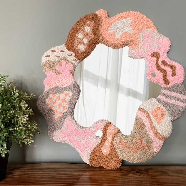 Tufted Mirror - Etsy