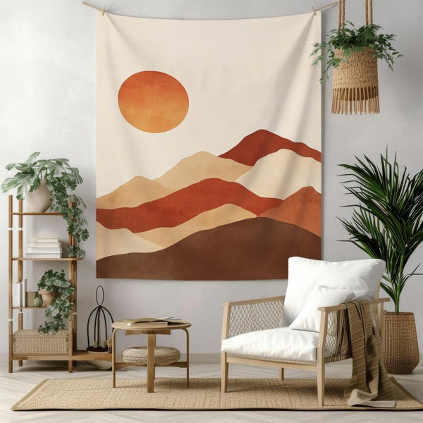Sunset Tapestry - Etsy