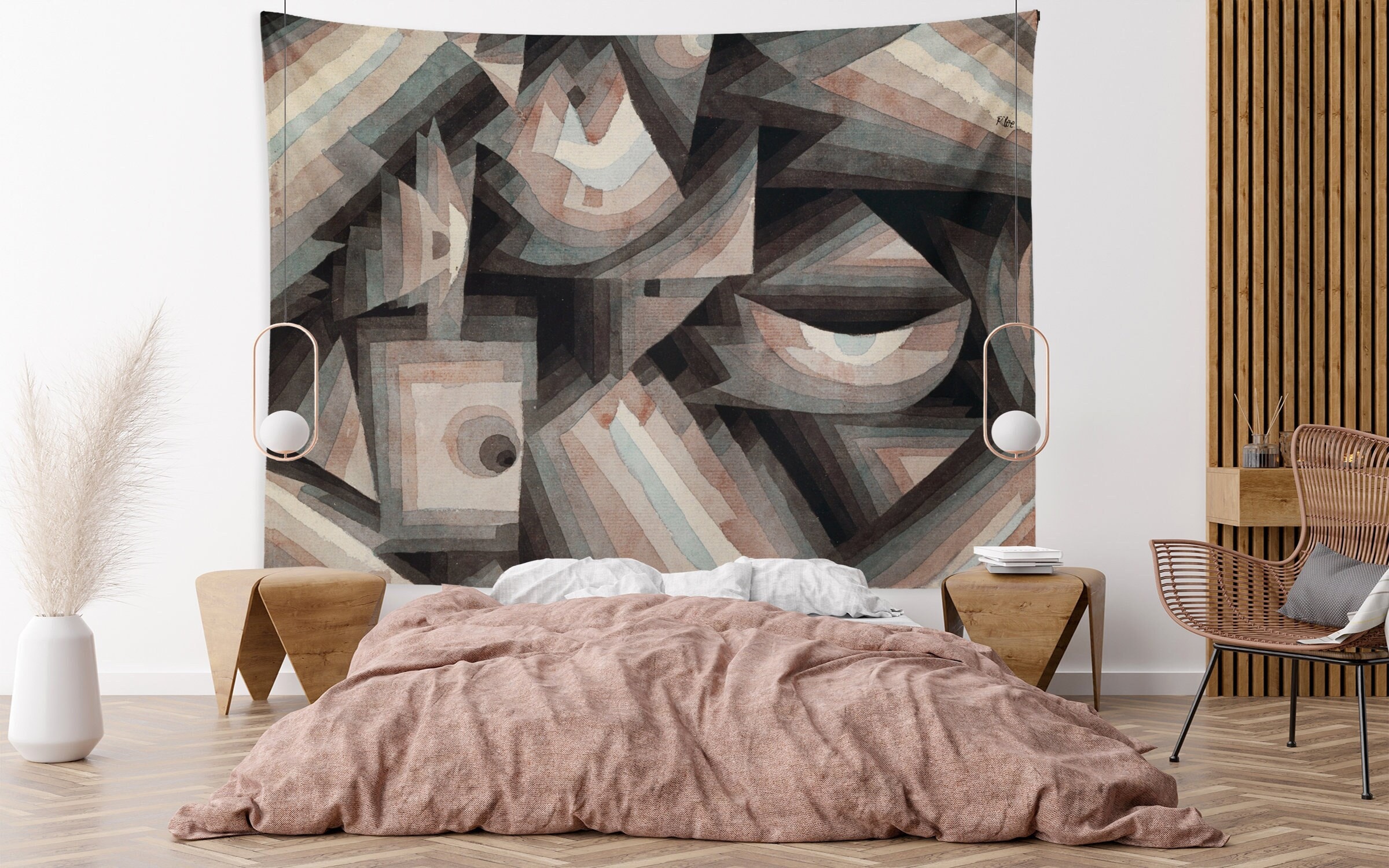 Paul Klee Wall Tapestry Modern Art Home Decor Wall Hanging Rausch ...