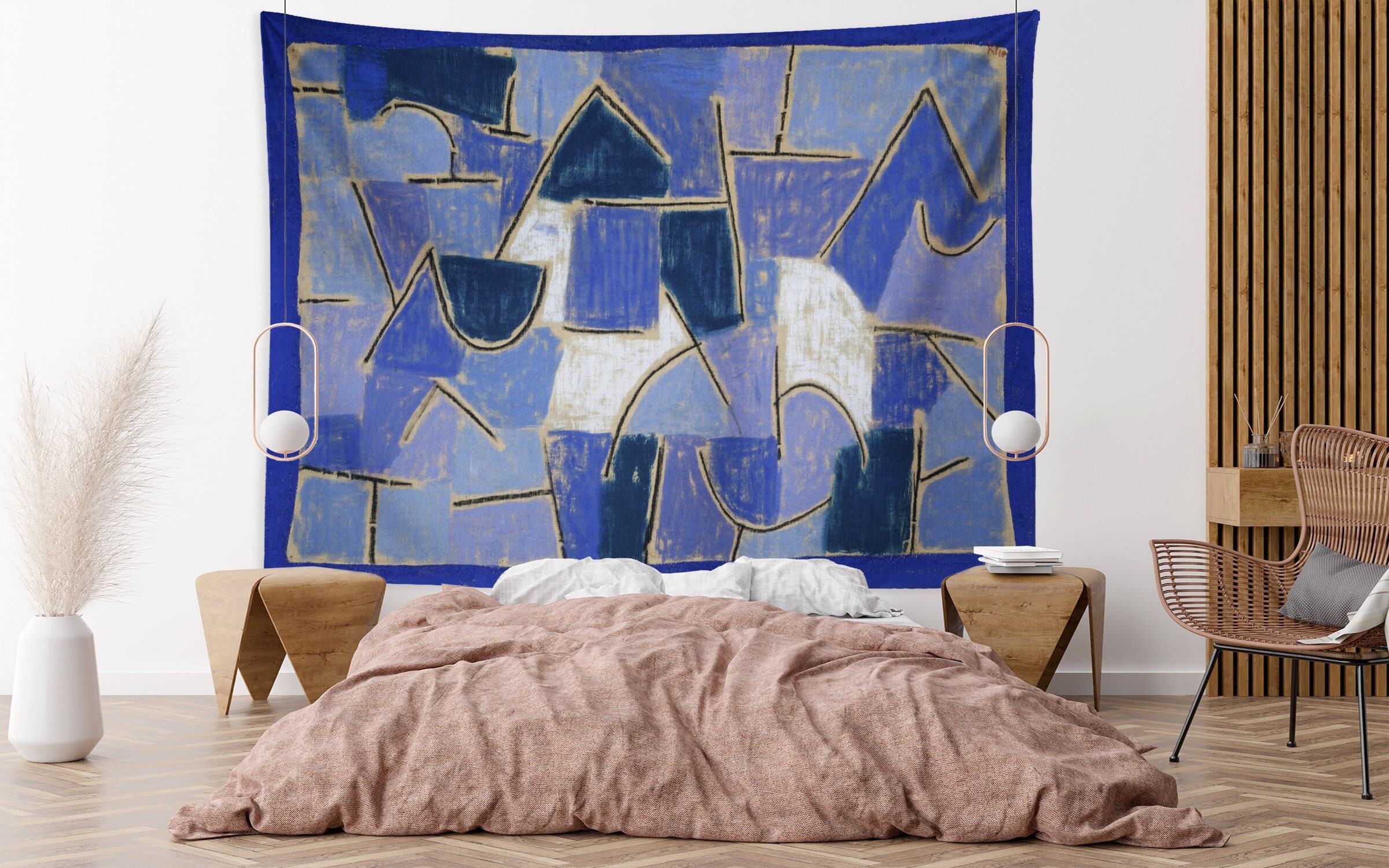 Paul Klee Wall Tapestry Modern Art Home Decor Wall Hanging Rausch ...