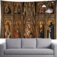 Wall Tapestry Renaissance Art Primavera Painting by Sandro Botticelli ...