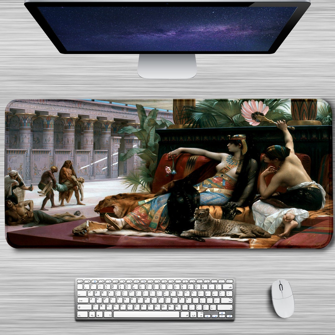 Desk Mat Cleopatra Alexandre Cabanel Art Print Mousepad - Etsy