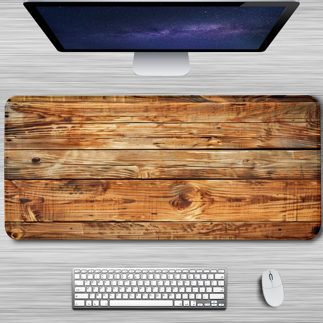 Wood Gaming Mouse Pad – Wood Texture Mousemat - XXL Large Gaming Mouse ...