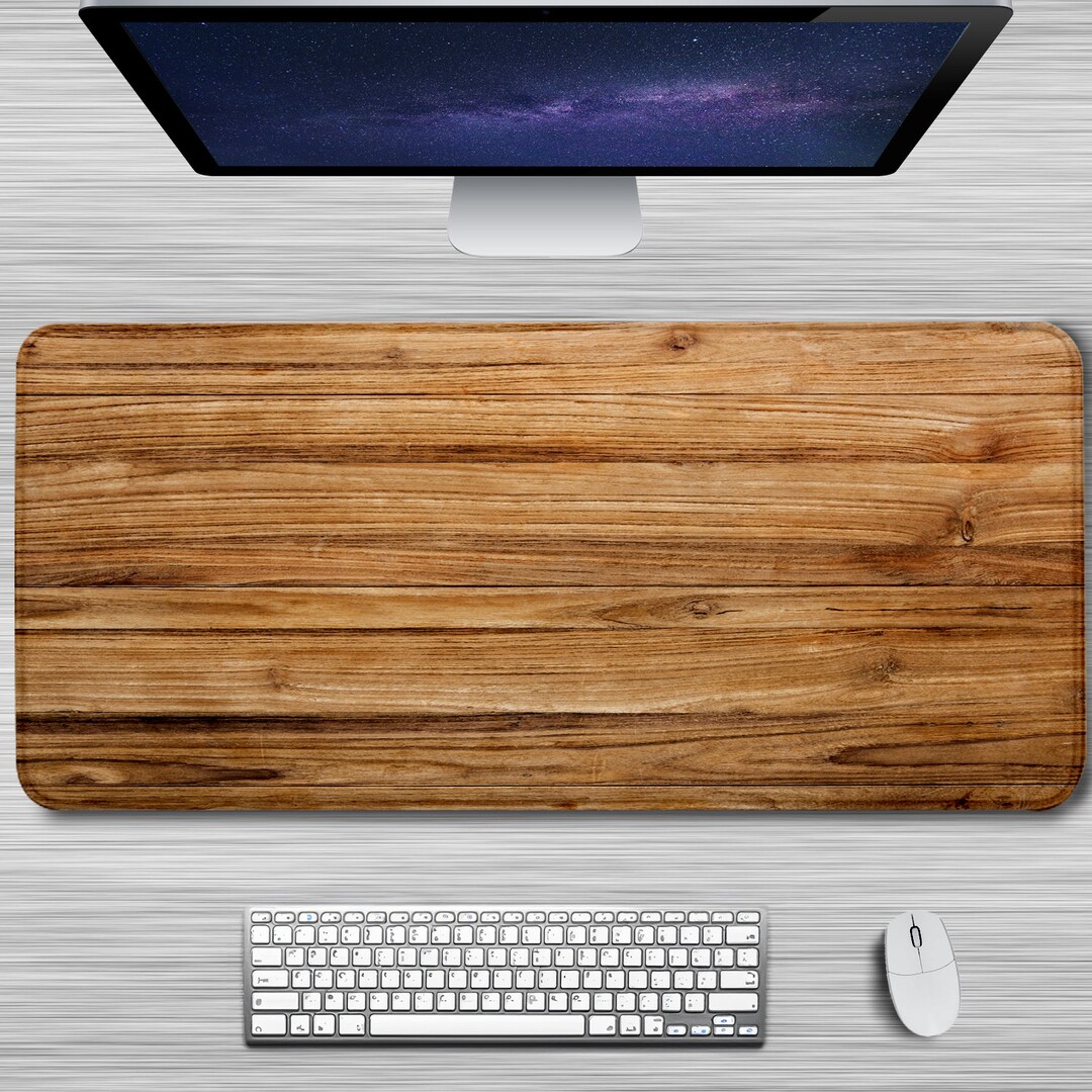 Wood Gaming Mouse Pad – Wood Texture Mouse Mat - Large XXL Mousepad ...