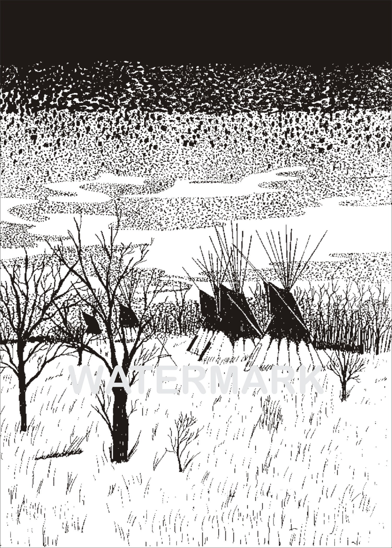 Native American Indian Theme Boxed Set of 10 Assorted A7 5x7 W ...