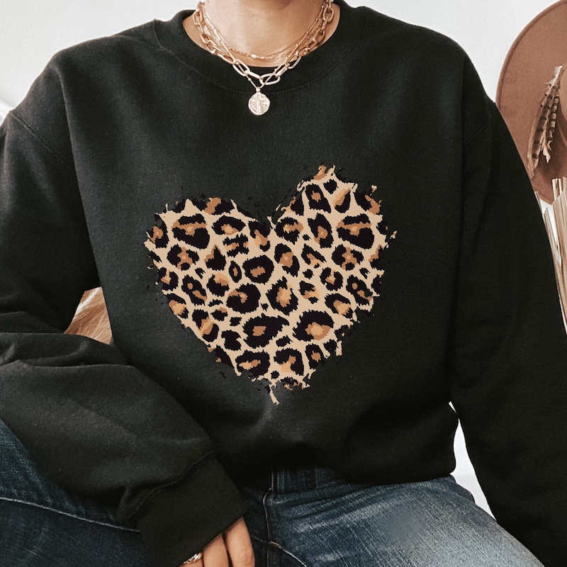 Leopard Print Hoodie - Etsy