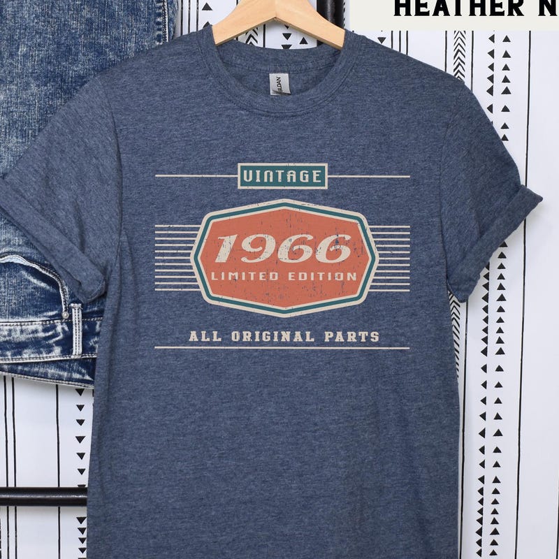 60th Birthday Shirt 1966 - Etsy