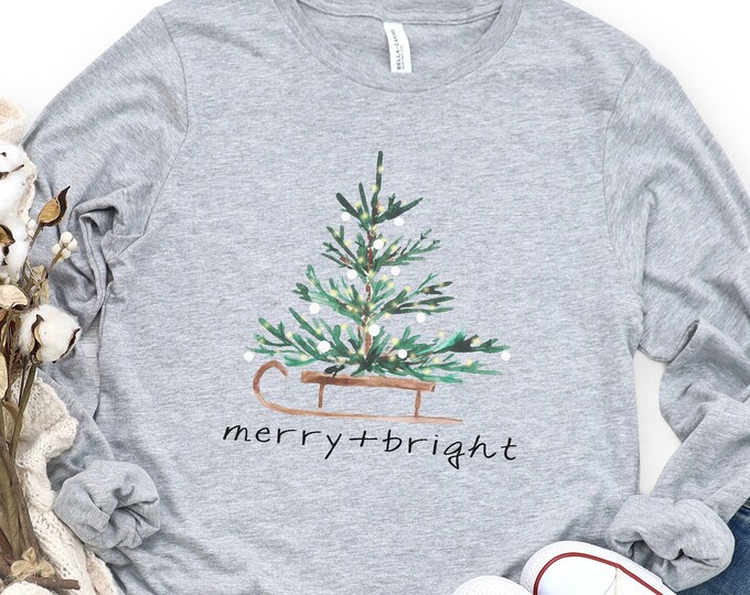 Retro Santa Tee, Santa Tee, Vintage Graphic Tee, Merry Christmas Shirt ...