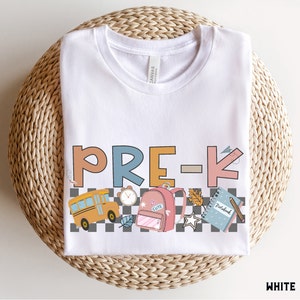 Pre-k Shirt, Pre K Teacher Shirts, Pre-k Crew Shirts, Back to School ...