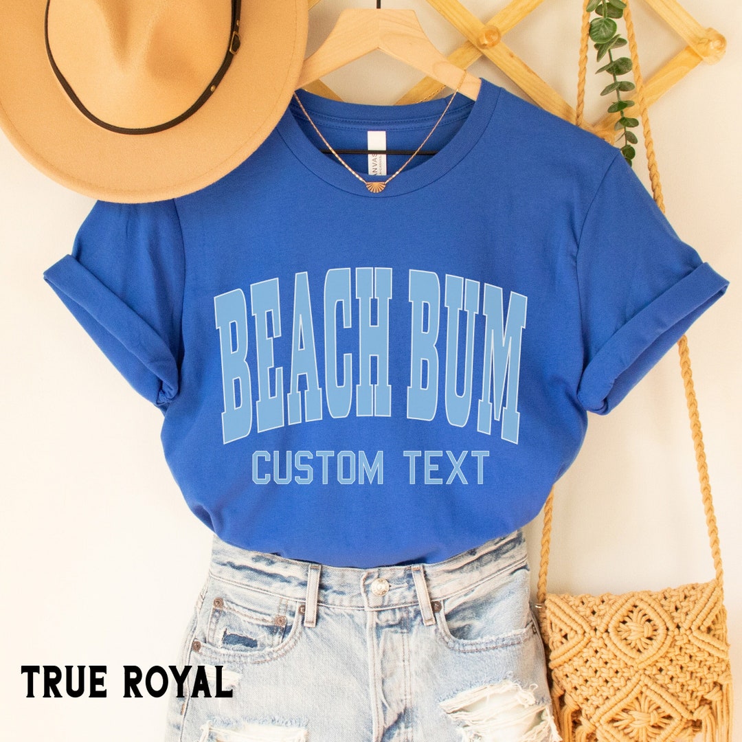 Custom Beach Shirt, Beach Vacation Tee, Personalized Beach Matching ...