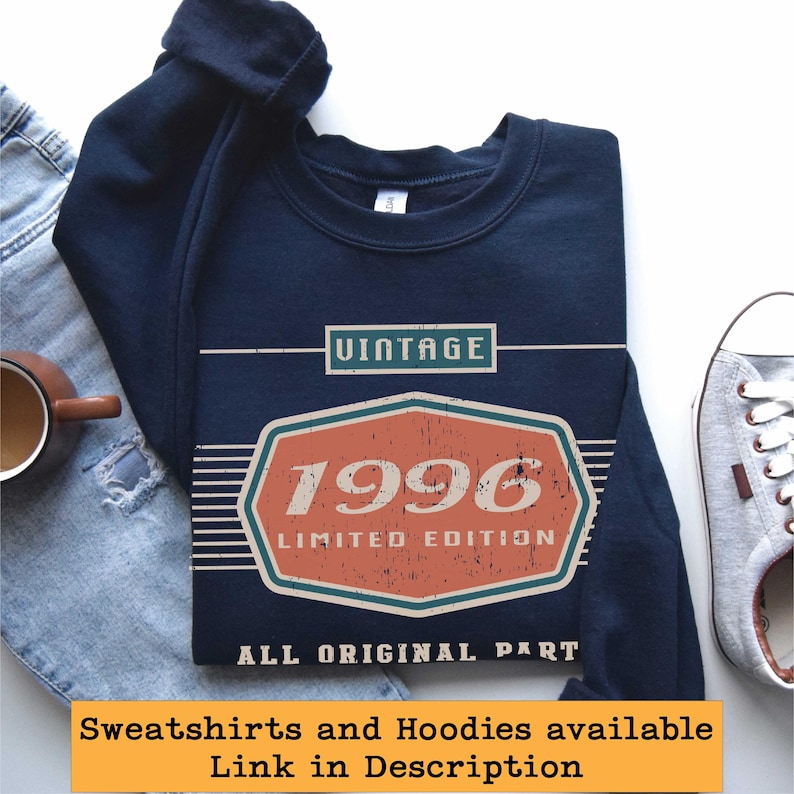 30th Birthday Gift, 1996 Birthday Unisex Shirt, Car Lover Boyfriend ...