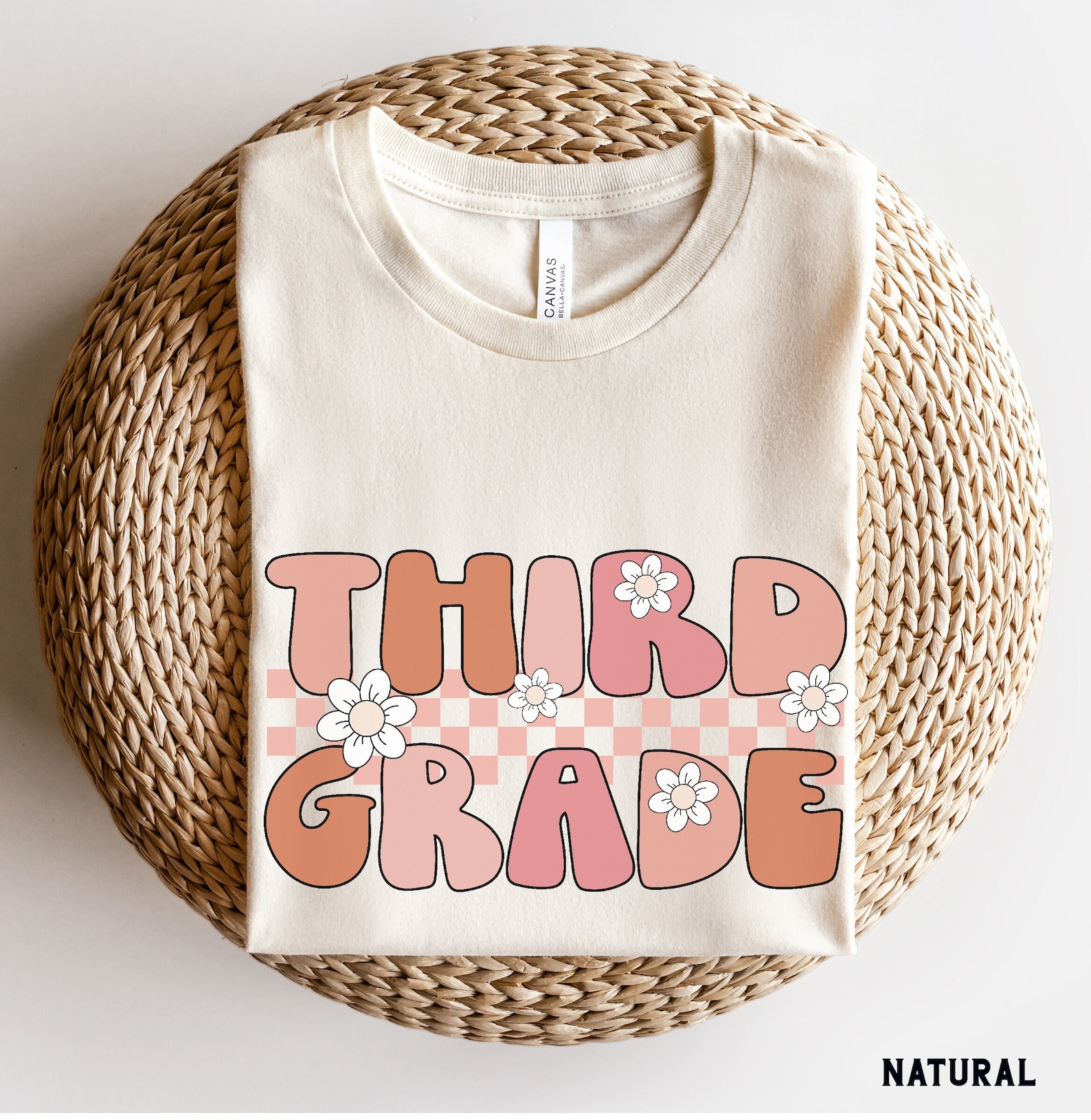 Third Grade Shirt, Retro Third Grade Teacher Shirt, 3rd Grade Team ...