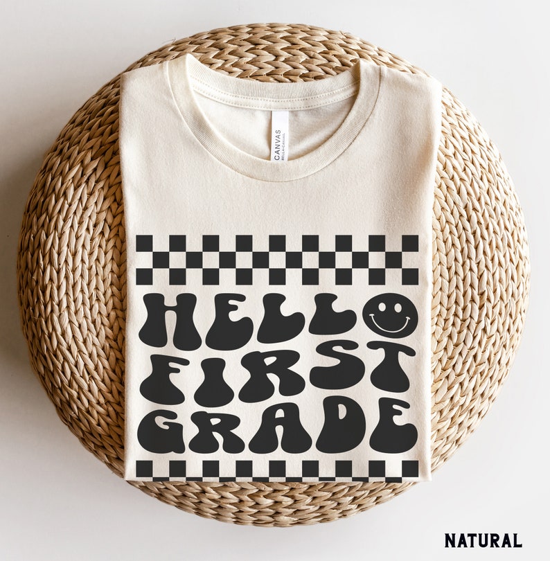 First Grade Shirt, Retro First Grade Teacher Shirt, 1st Grade Team ...