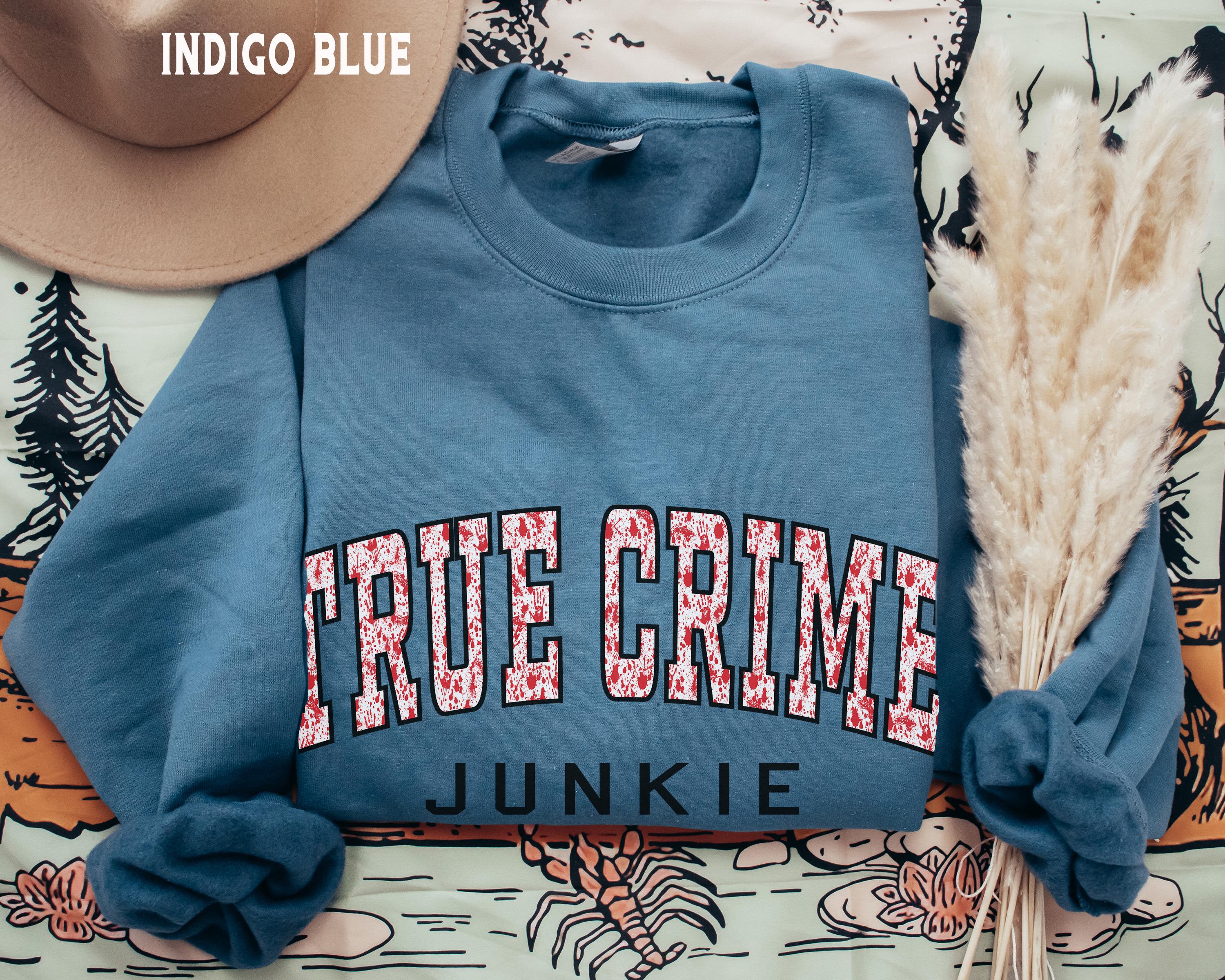 True Crime Sweatshirt or Hoodie, Unisex Crime Movies Show Podcast Book ...
