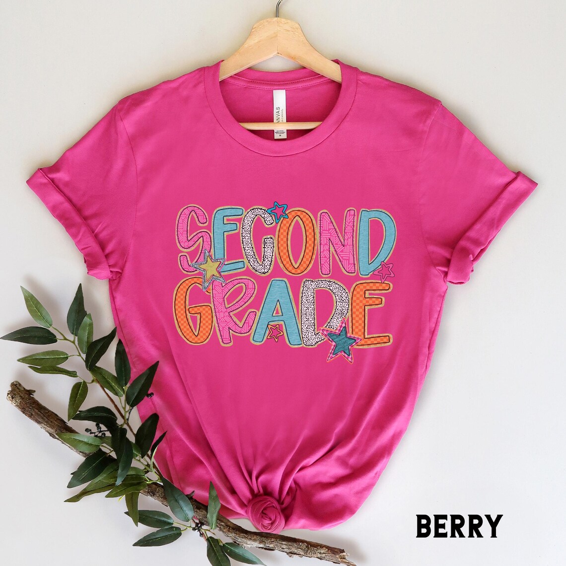 Second Grade Shirt, 2nd Grade Teacher Team Shirts, Cute Back to School ...