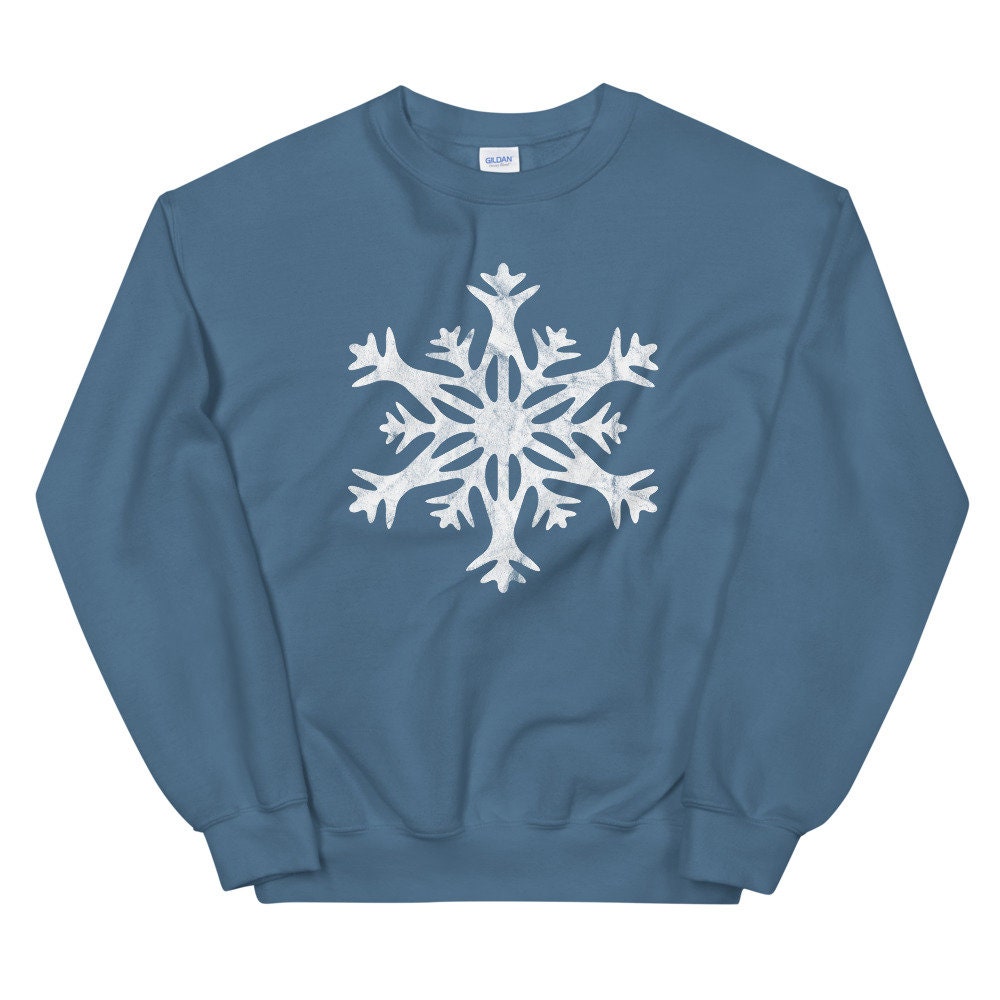 Snowflake Sweatshirt Winter Sweater for Women Holiday - Etsy