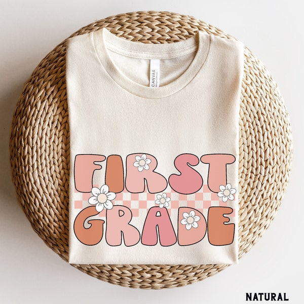 First Grade Shirt - Etsy