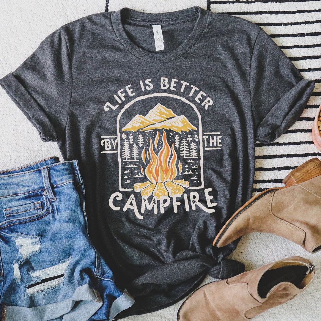 Camping Shirts, Group Camper T Shirts, Hiking Outdoor Adventure Shirts ...