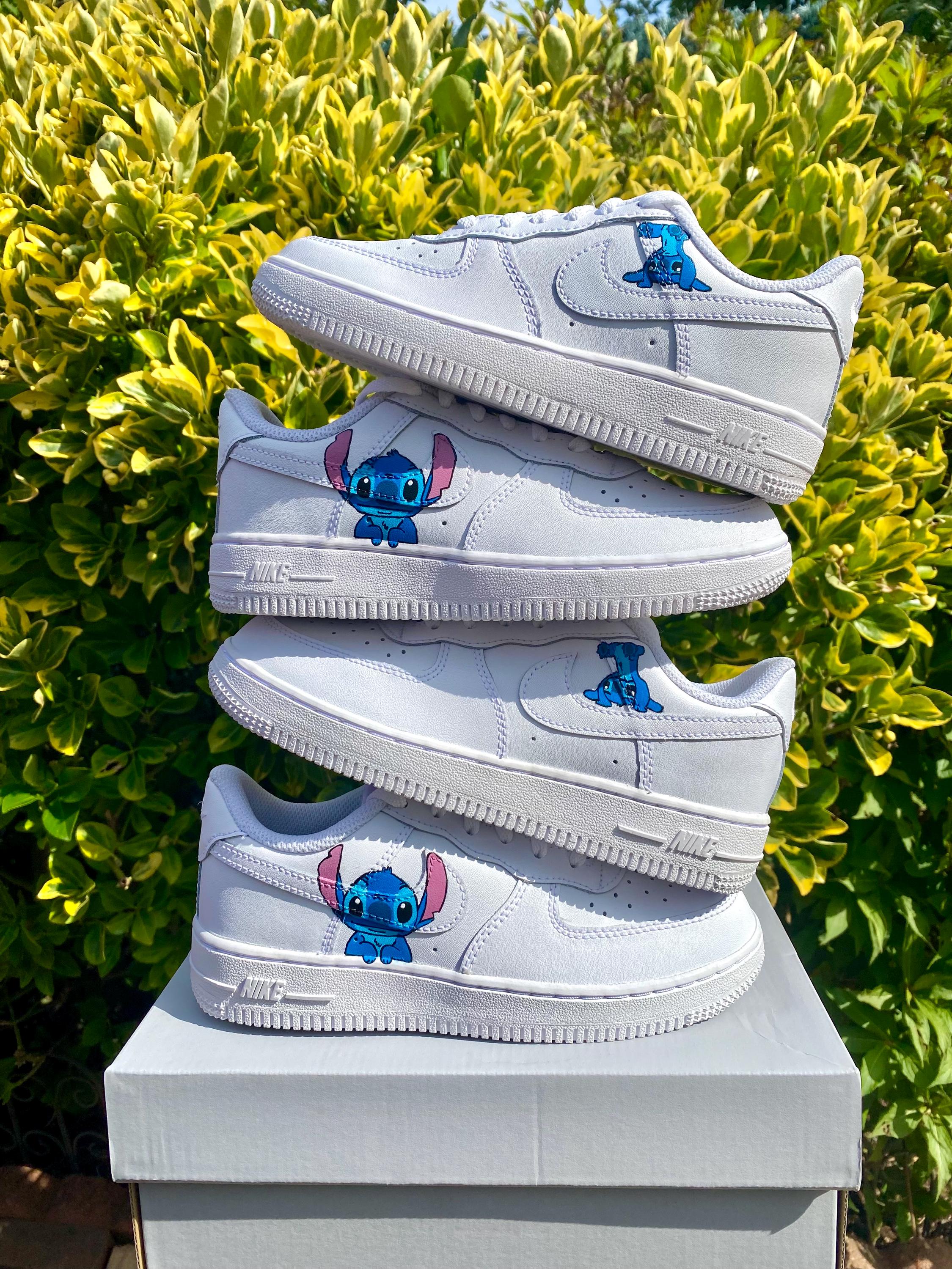 Custom Air Force 1's - Stitch AF1 - Etsy