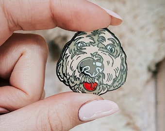 Cockapoo Pin Badge - Etsy