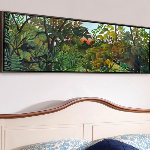 Extra Large Palm Tree Wall Art Print Tropical Canvas Wall - Etsy