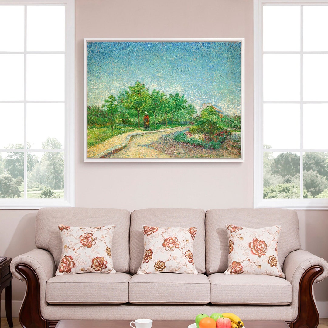 Vincent Van Gogh,square Saint-pierre, Paris,large Wall Art,framed Wall ...