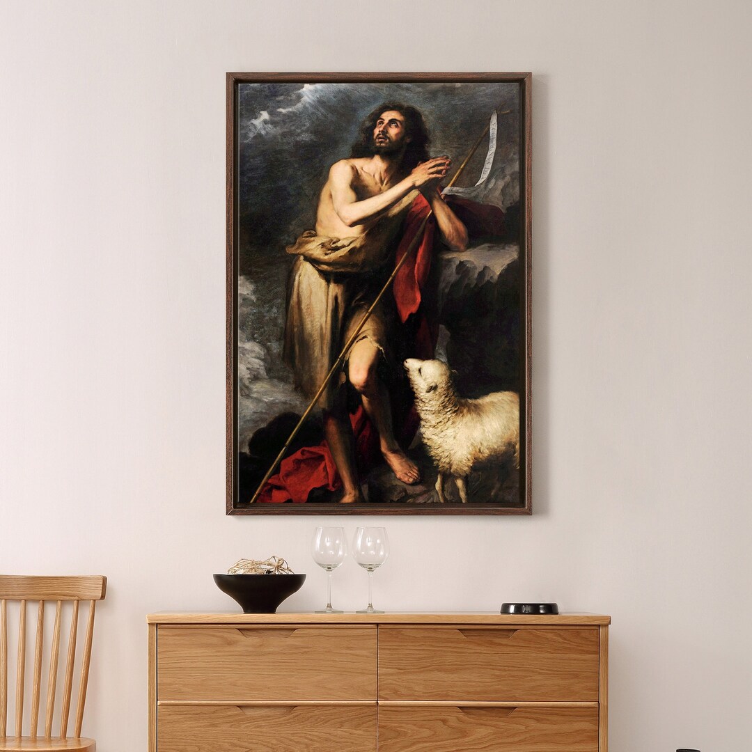 Bartolome Esteban Murillo,saint John the Baptist in the Desert, 1666 ...