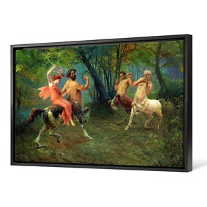 Ettore Forti,the Festival of the Centaurs,large Wall Art,framed Wall ...