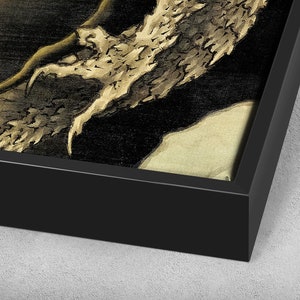 Hatsushika Hokusai,ascending Dragon, 1760-1849,vertical Narrow Art ...