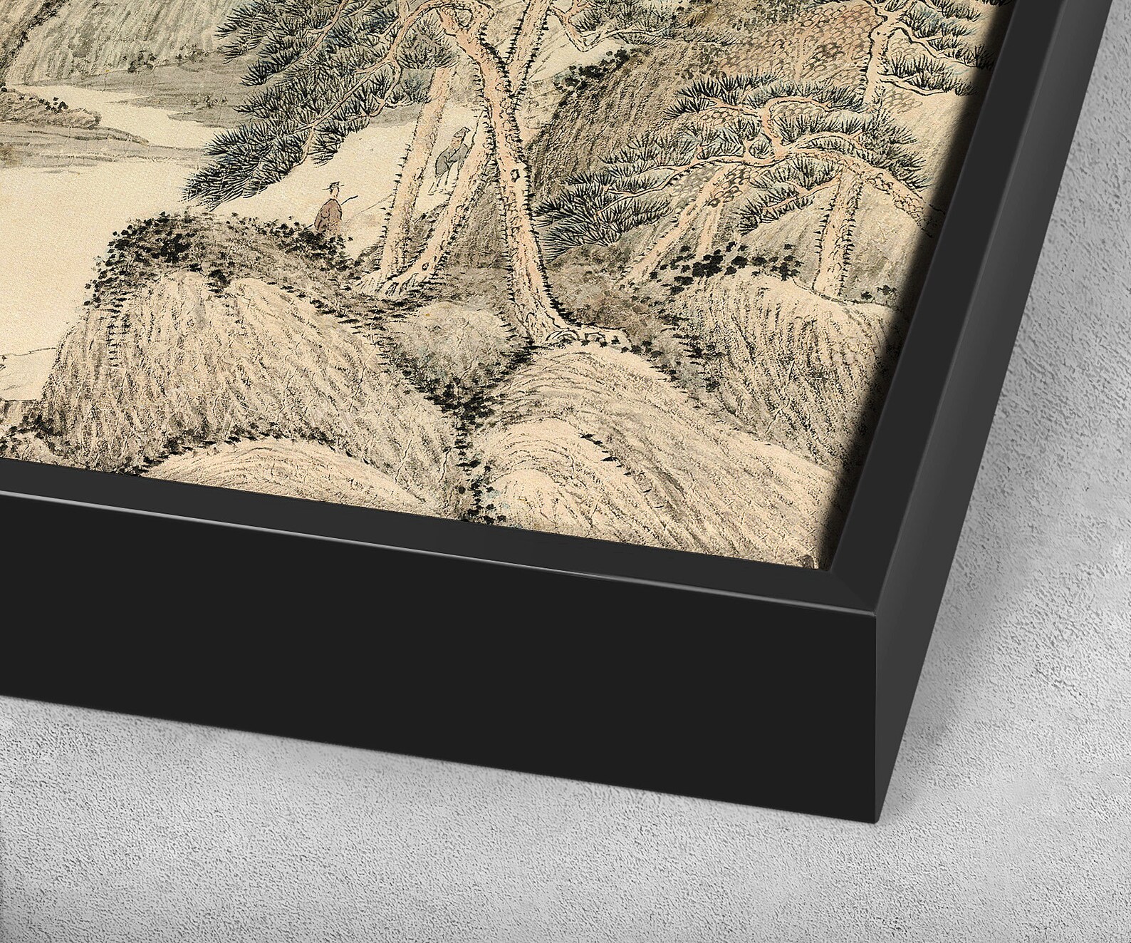 Wu Limountain Forest Pathchinese Landscapevertical Narrow - Etsy