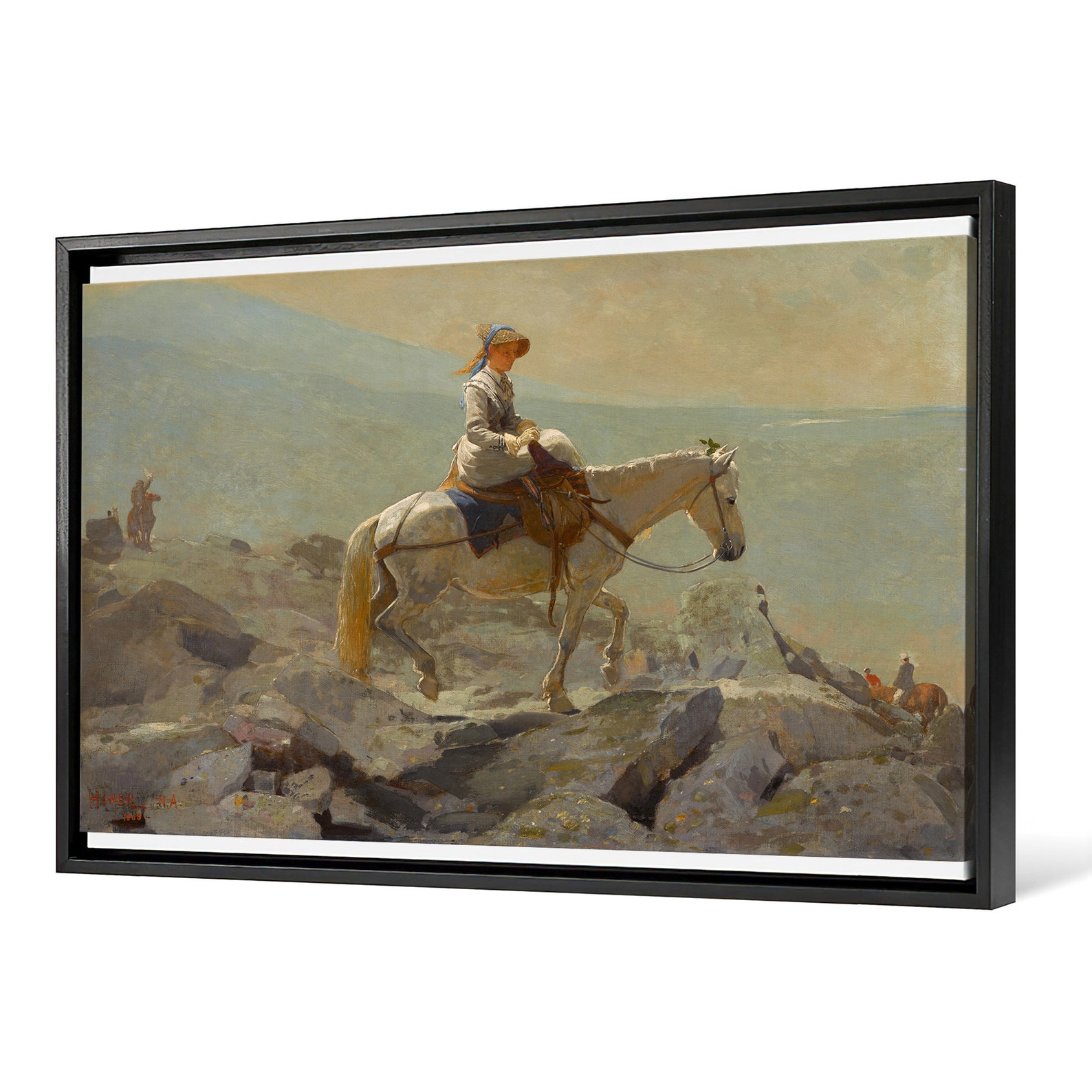 Winslow Homerthe Bridle Path White Mountainslarge Wall - Etsy