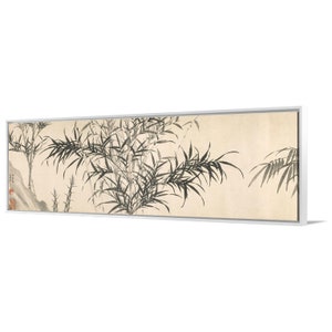 Li Kan,chinese Ink Bamboo Paintings,above Bed Decor,narrow Horizontal ...