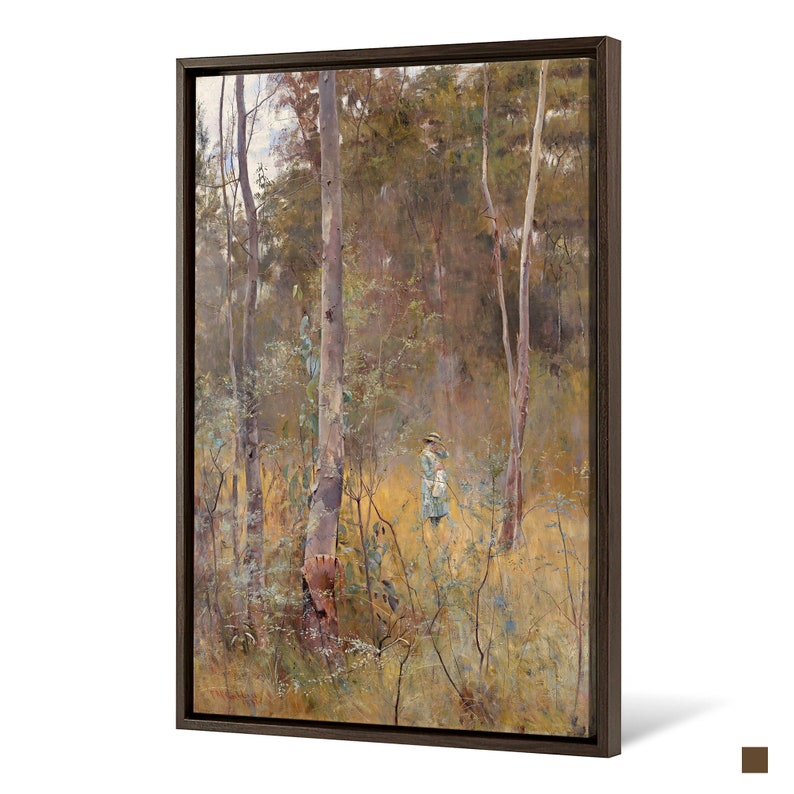 Frederick Mccubbin,lost,autumn Forest Scenery,canvas Print,canvas Art ...