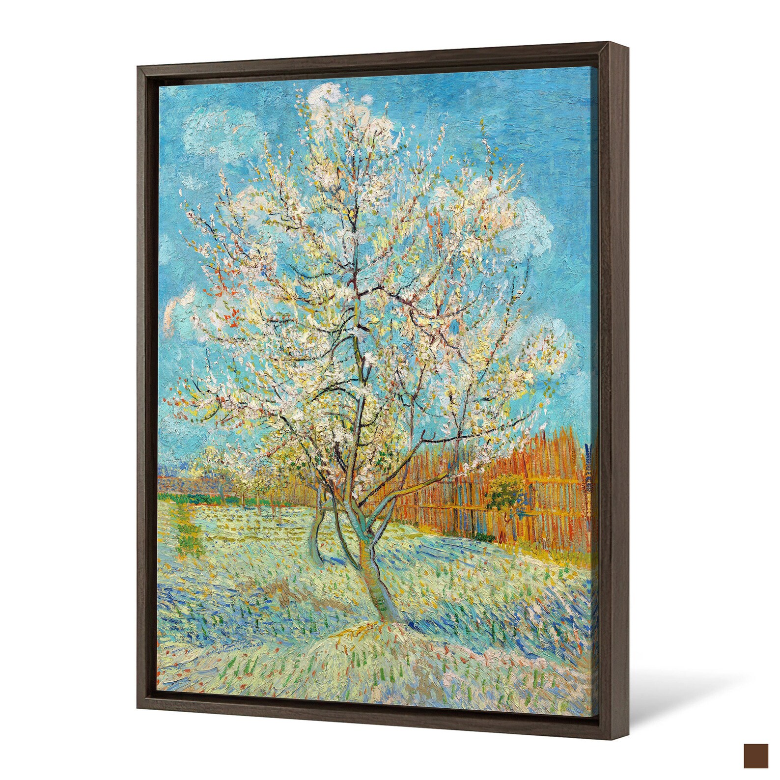 Vincent Van Gogh,the Pink Peach Tree,early Spring Tree,canvas Print ...