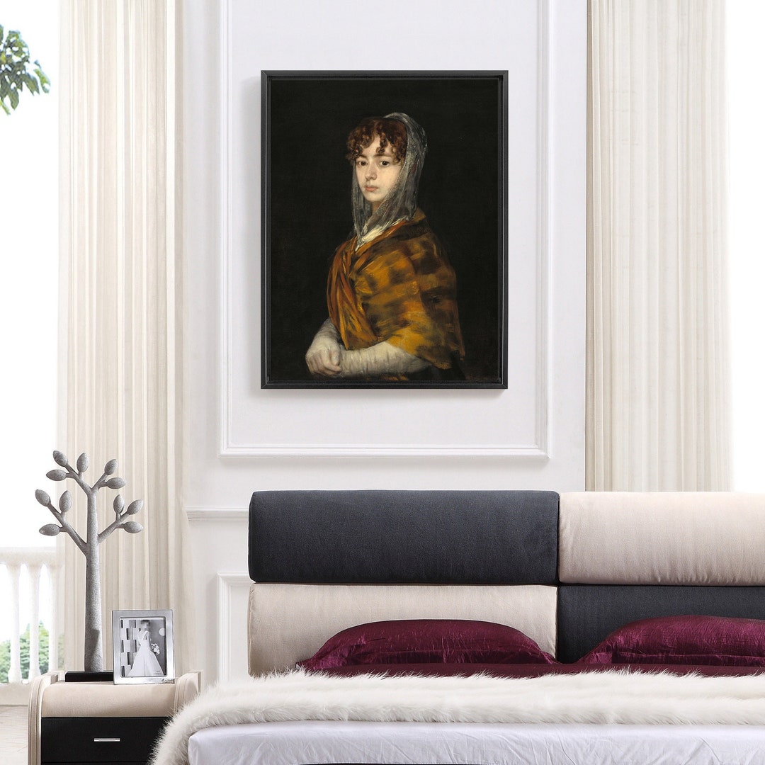 Francisco Goya,senora Sabasa Garcia,large Wall Art,framed Wall Art ...