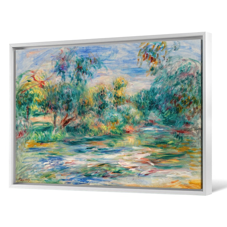 Pierre-auguste Renoir,landscape,green Forest Scenery,canvas Print ...
