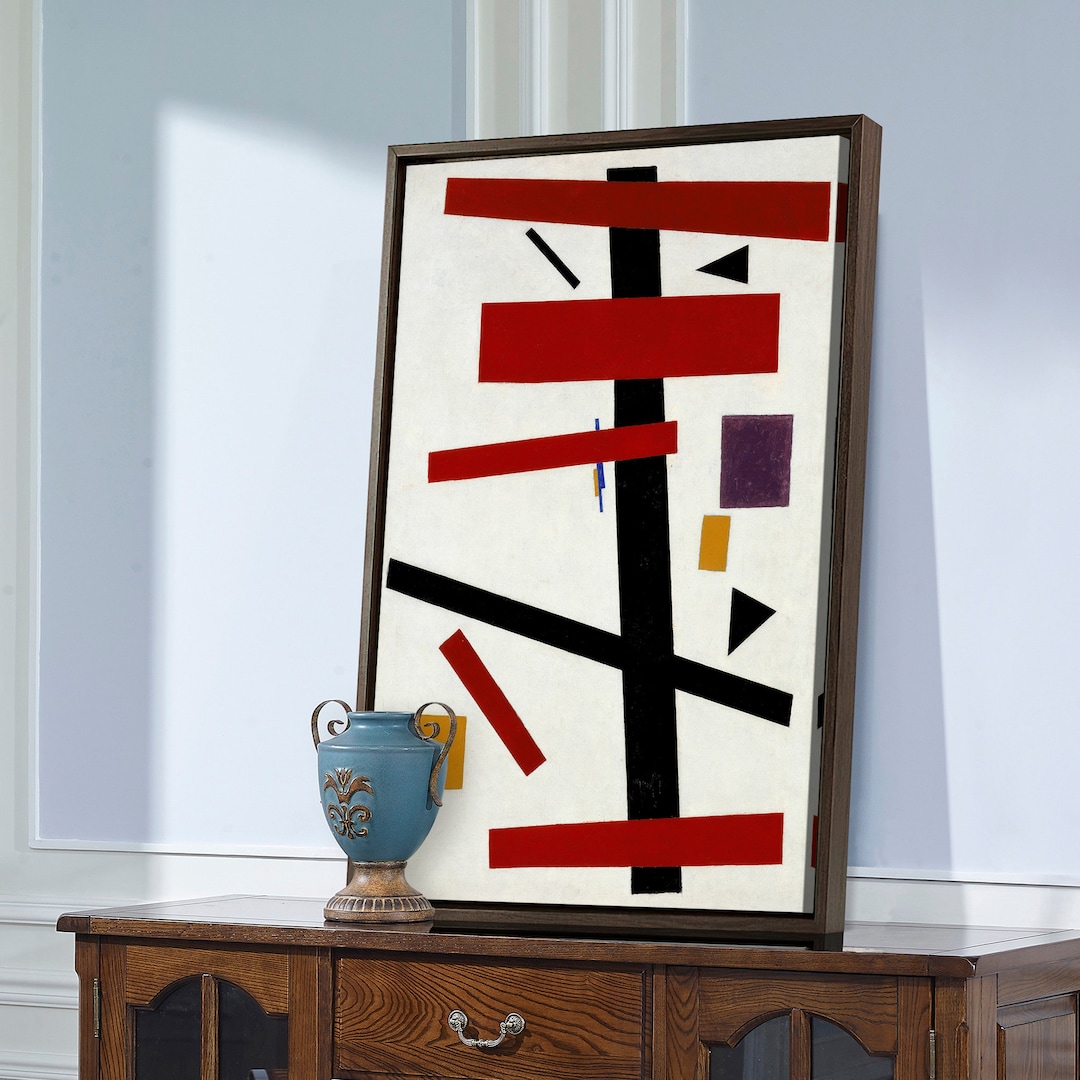 Kazimir Severinovich Malevich,supremus 50 by Malevich,abstract Wall Art ...