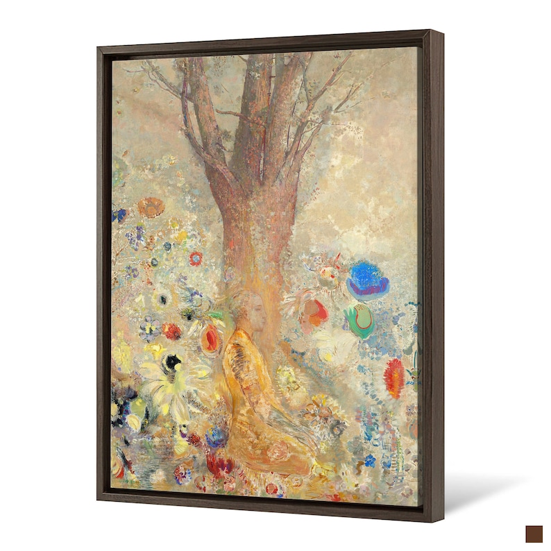 Odilon Redon ,the Buddha,buddha Under the Tree,canvas Print,canvas Art ...
