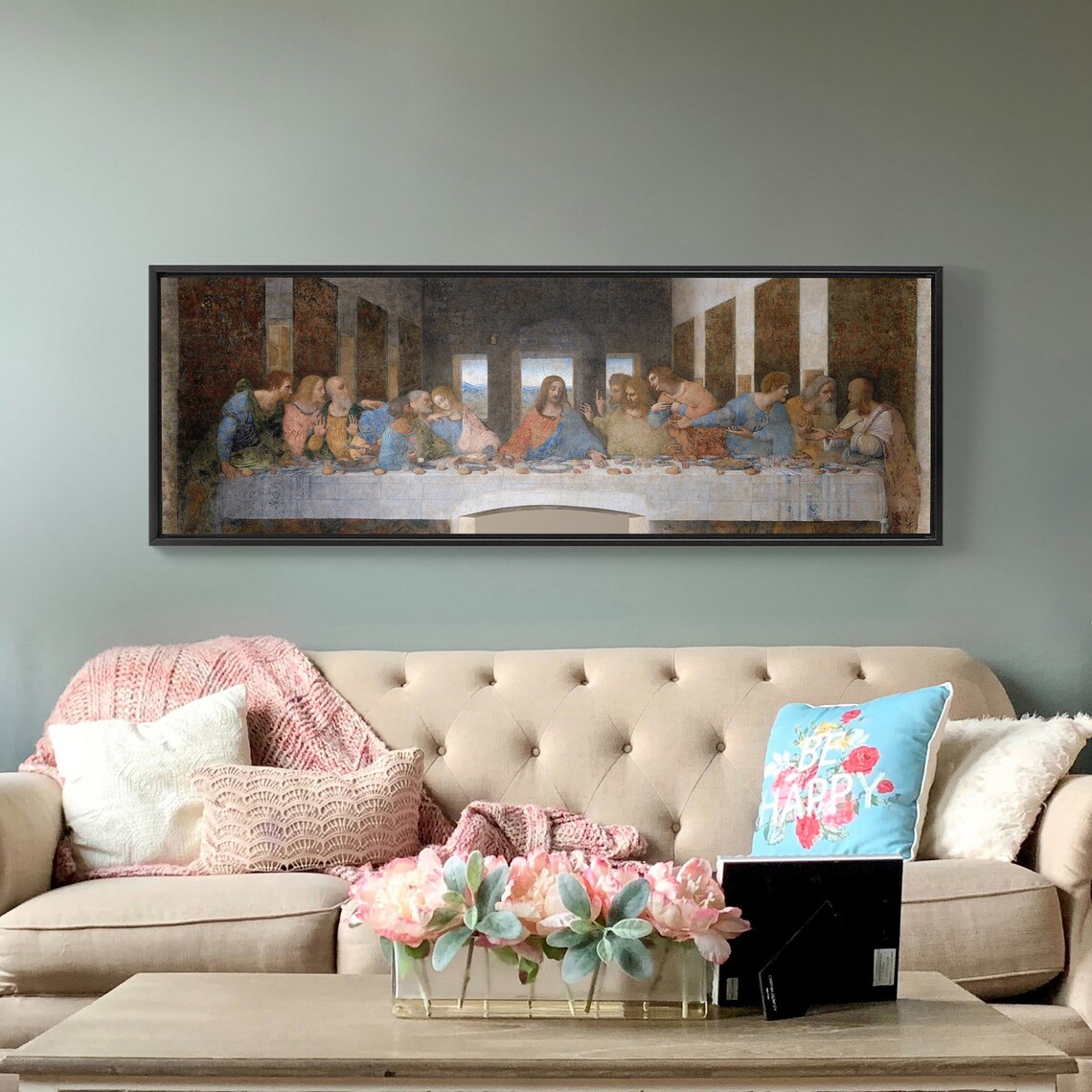 Leonardo Da Vinci,the Last Supper,canvas Print,canvas Art, Canvas Wall ...