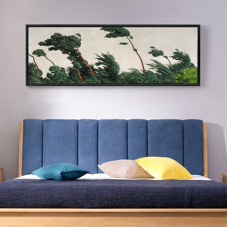The Wind,woods in the Wind, Tree Landscape Art,canvas Print,canvas Art ...