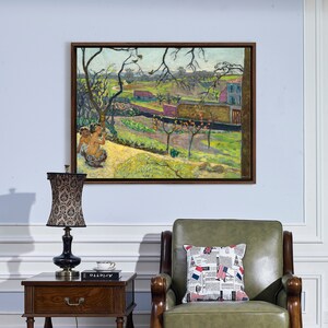 Pierre Bonnard,the Early Spring. Little Faunes,farmhouse Scenery,canvas ...