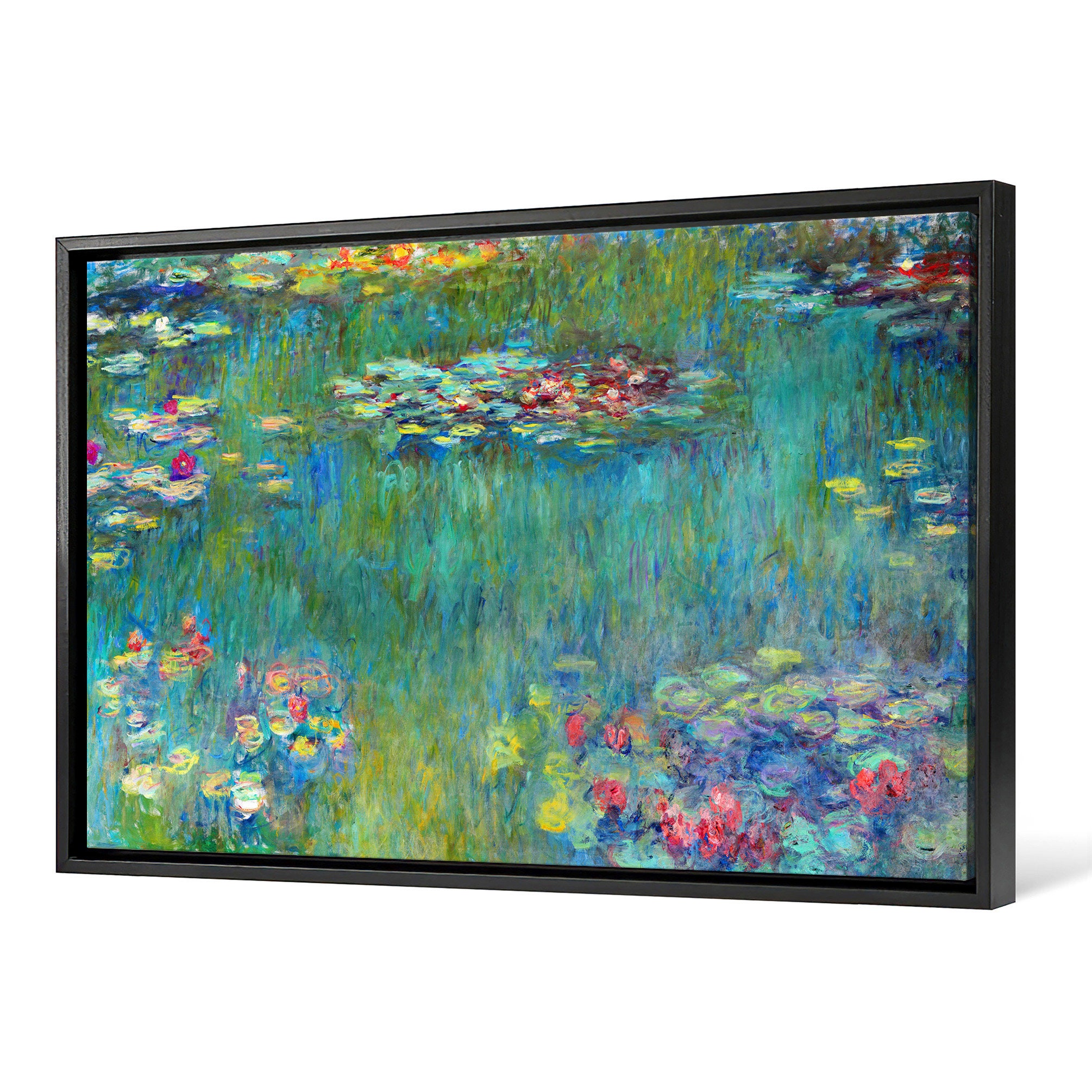 Claude MonetWater LiliesGreen water lily pondcanvas | Etsy
