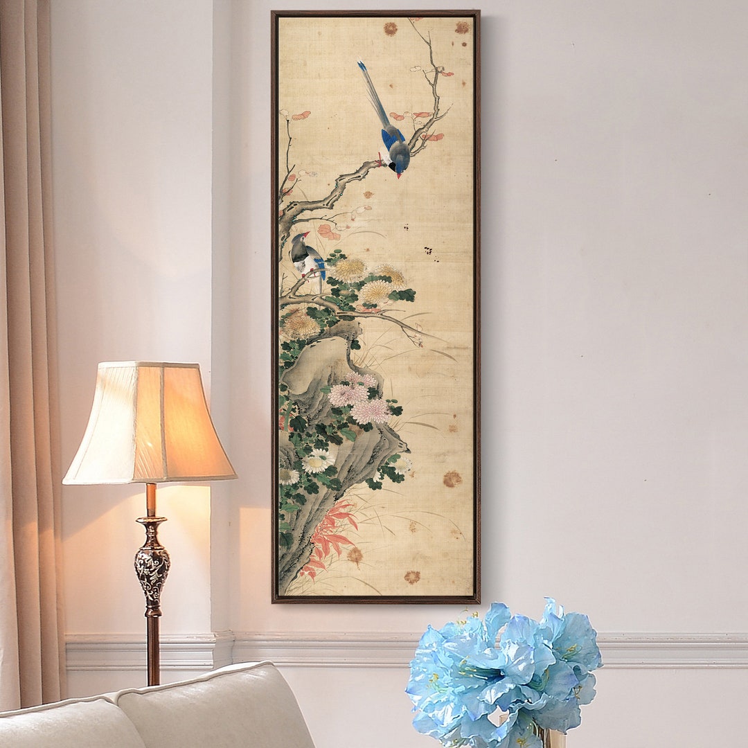 Chen Mei,birds on Branches,chinese Birds and Flowers Paintings,vertical ...