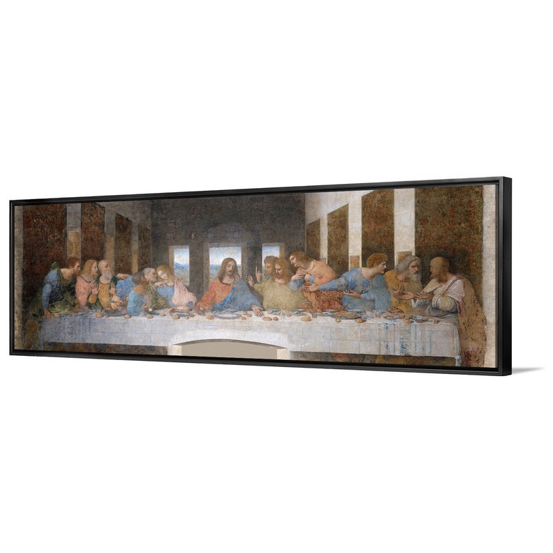 Leonardo Da Vincithe Last Suppercanvas Printcanvas Art - Etsy