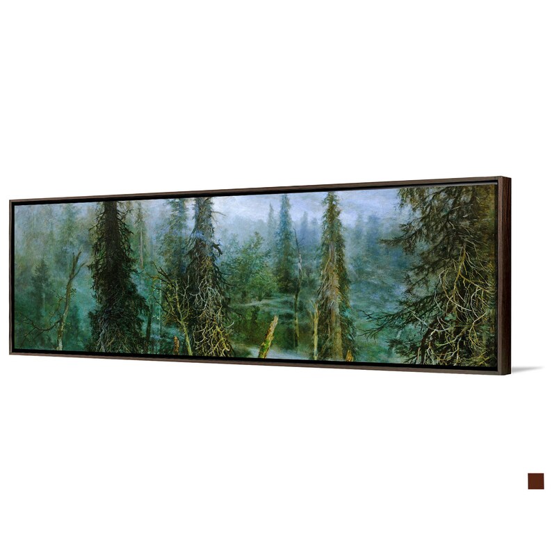 Beech Forestforest Landscape Forest Printcanvas - Etsy