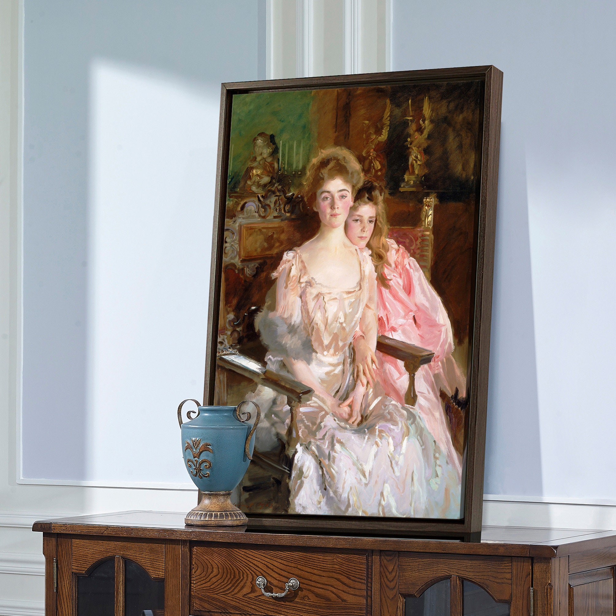 John Singer Sargent,mrs Fiske Warren,gretchen Osgood,her Daughter ...