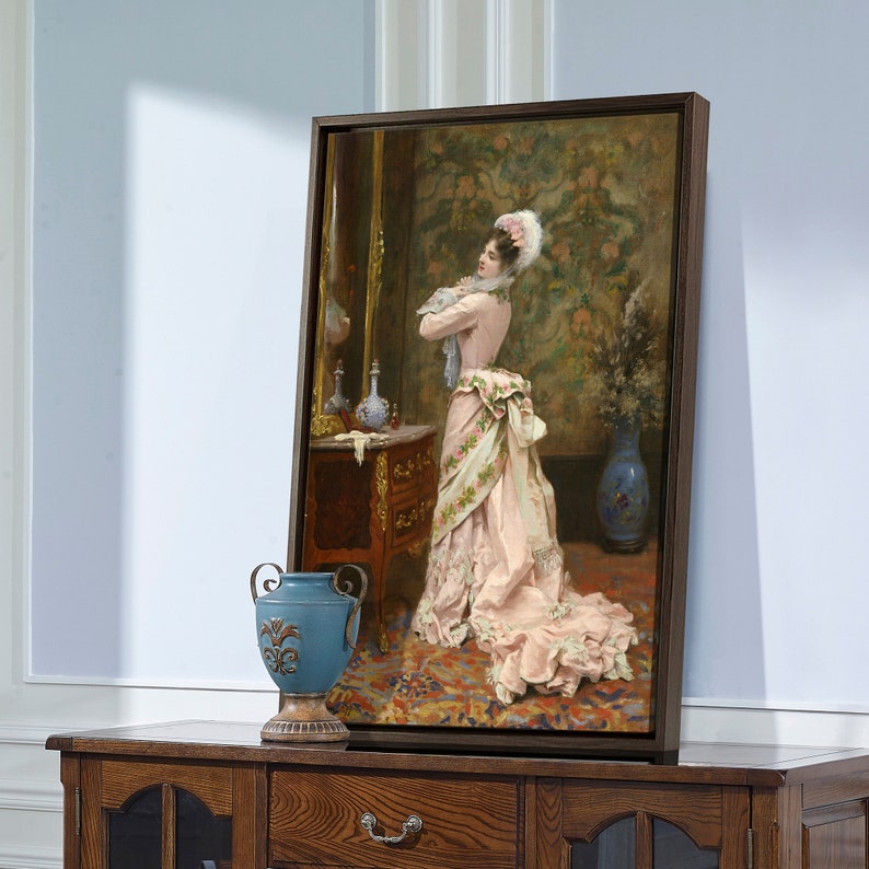 Rougeron Jules Jamestoilettewoman Dressing up in the - Etsy