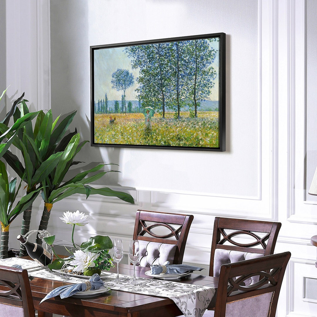 Claude Monet,fields in Spring, 1887,large Wall Art,framed Wall Art ...