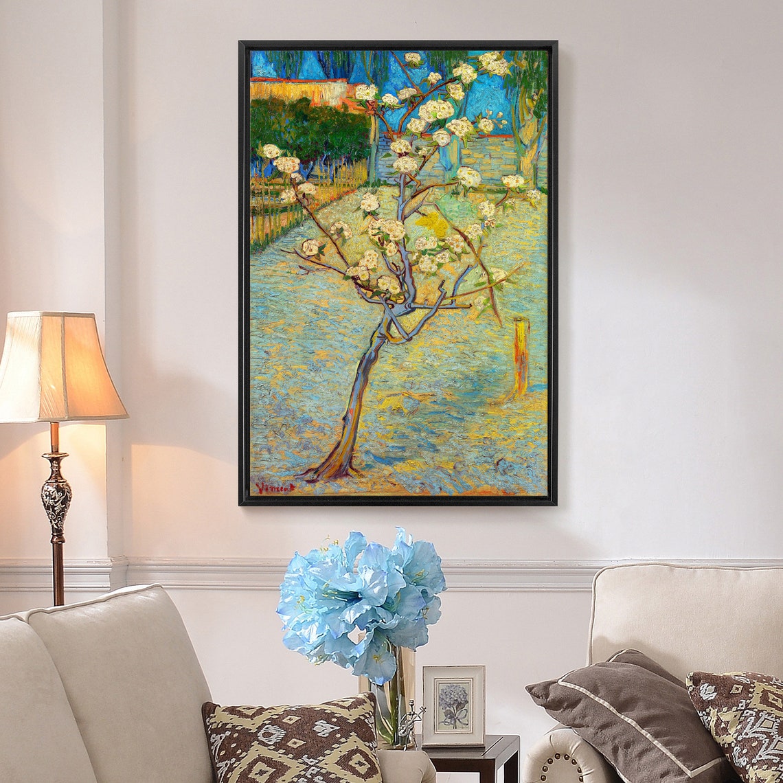Vincent Van Gogh,small Pear Tree in Blossom,canvas Print,canvas Art ...